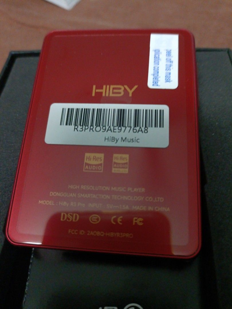 Hiby R3 pro Saber, Audio, Portable Music Players on Carousell