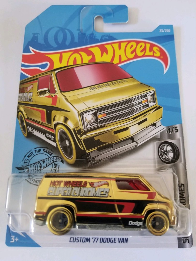 Hot Wheels Custom 77 Dodge Van, Hobbies & Toys, Toys & Games on Carousell