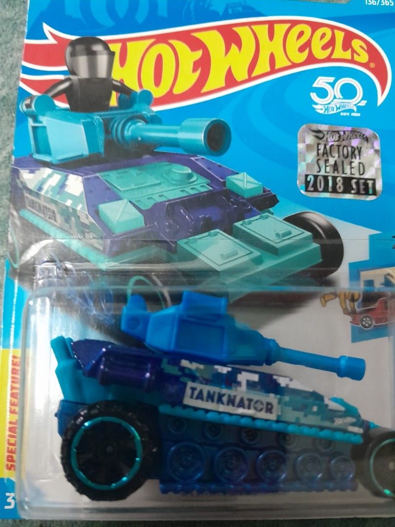 Hotwheels tanknator, Hobbies & Toys, Toys & Games on Carousell