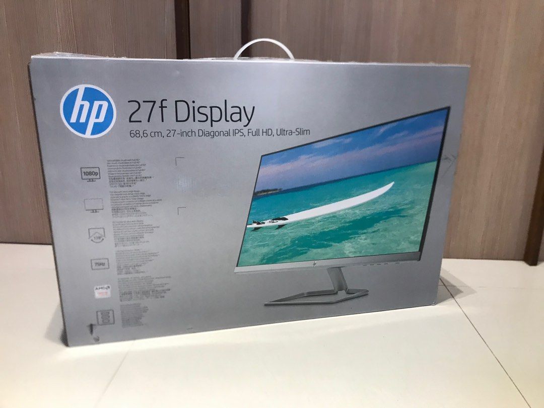 HP 27 inch monitor, Computers & Tech, Parts & Accessories, Monitor ...
