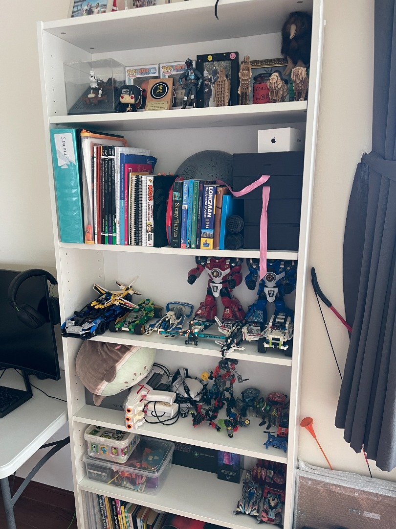 IKEA BILLY Bookcase shelving unit - white, Furniture & Home Living ...