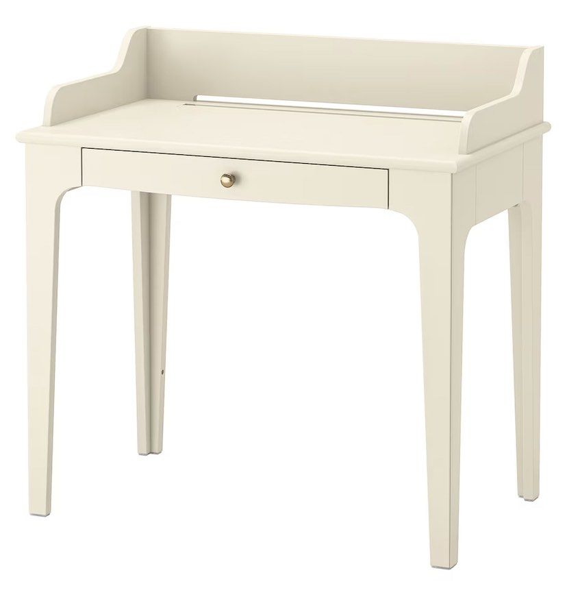 Ikea Light Beige Writing Desk (Lommarp), Furniture & Home Living ...