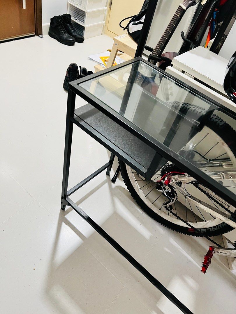 IKEA Vittsjo Laptop Table and shelves, Furniture & Home Living ...