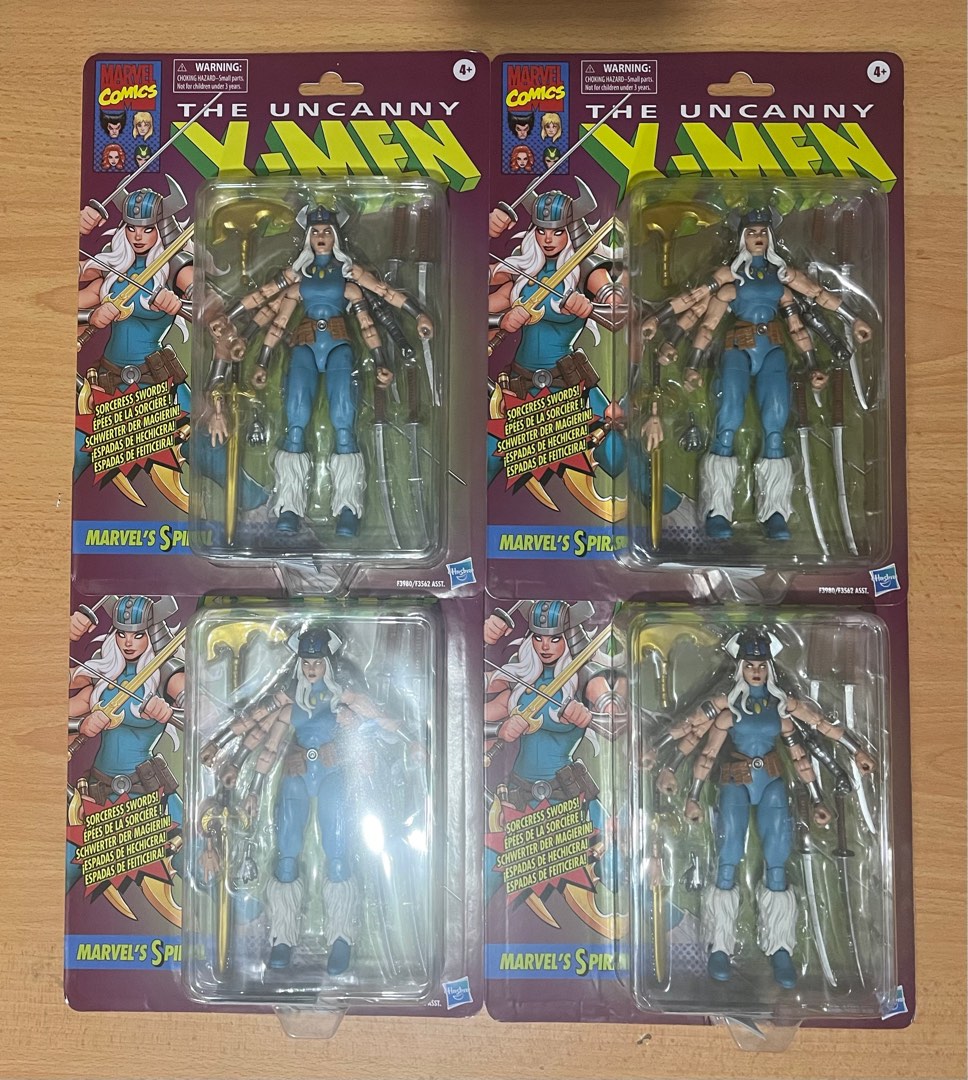 [In Hand] Hasbro Marvel legends Series X-Men Retro Spiral Action Figure ...