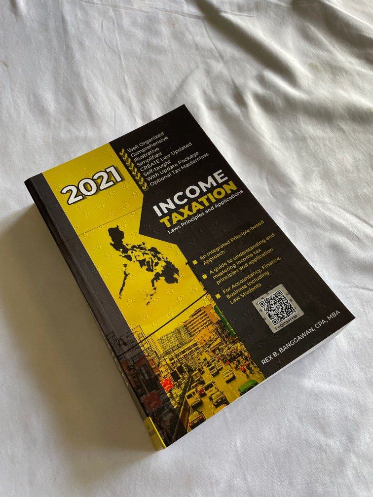 Income Taxation (2021) by Rex Banggawan, Hobbies & Toys, Books ...