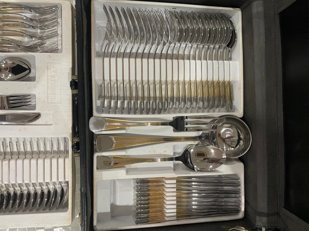 Inoxpran aircargo utensils set, Furniture & Home Living, Kitchenware ...