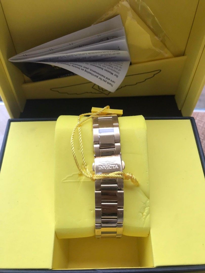 Invicta white face on Carousell