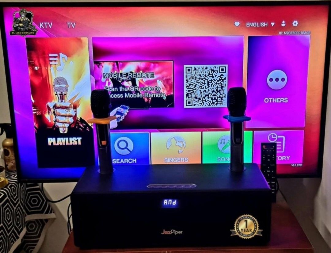 JAZZ PIPER KTV SET. Home Karaoke system, Audio, Soundbars, Speakers ...