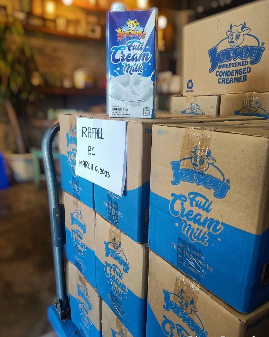 Jersey Full Cream Milk, Food & Drinks, Beverages on Carousell