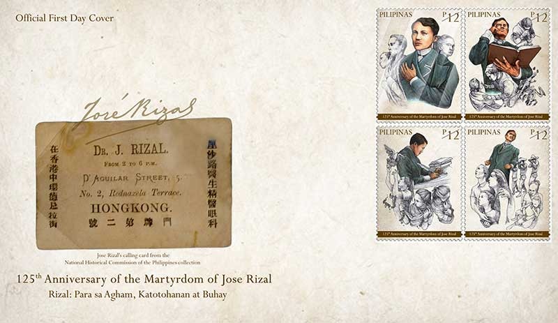Jose Rizal Martyrdom with Jose Rizals calling card image, Hobbies ...