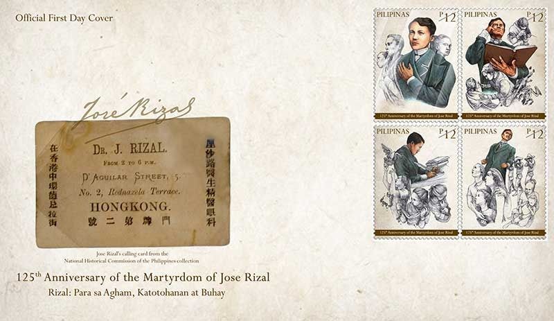 Jose Rizal Martyrdom with Jose Rizals calling card image, Hobbies ...