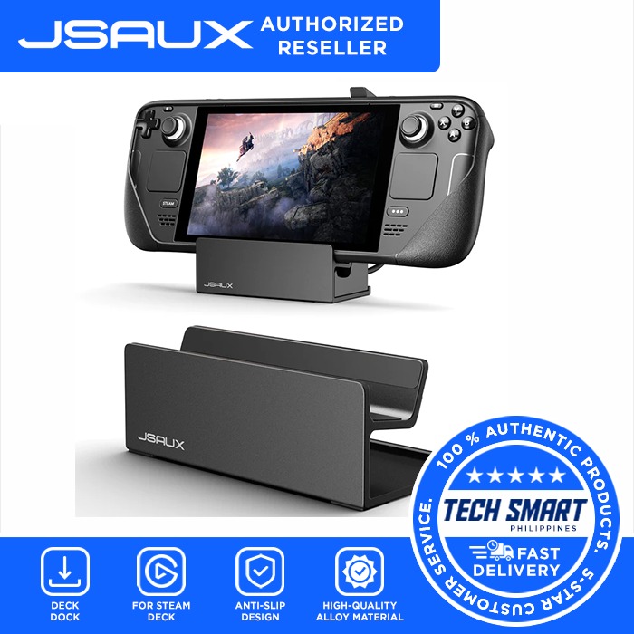 JSAUX Anti-Slip Stand for Steam Deck Dock, Video Gaming, Gaming ...