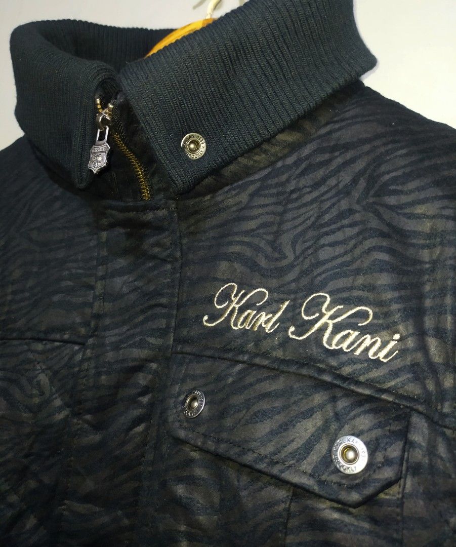 KARL KANI ZEBRA LEATHER JACKET, Men's Fashion, Coats, Jackets and ...