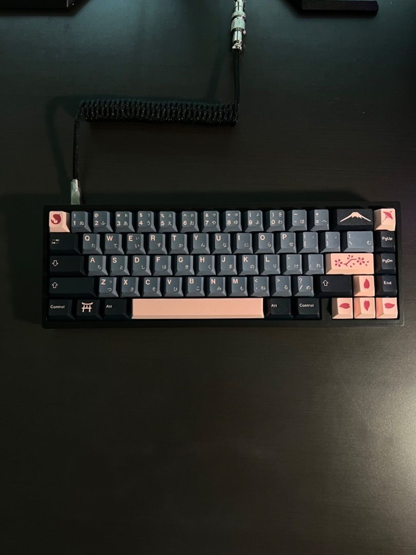 KBD67 LITE R4 MARBLY CUSTOM KEYBOARD, Computers & Tech, Parts ...