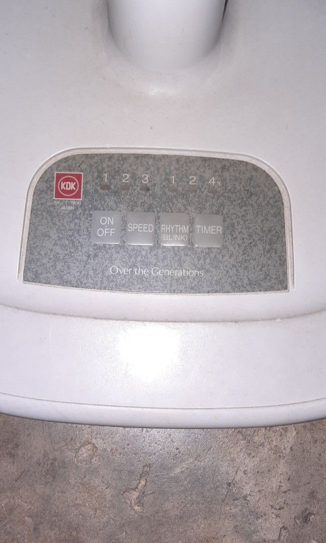 KDK Table Fan ( 30 cm blade), Furniture & Home Living, Lighting & Fans ...