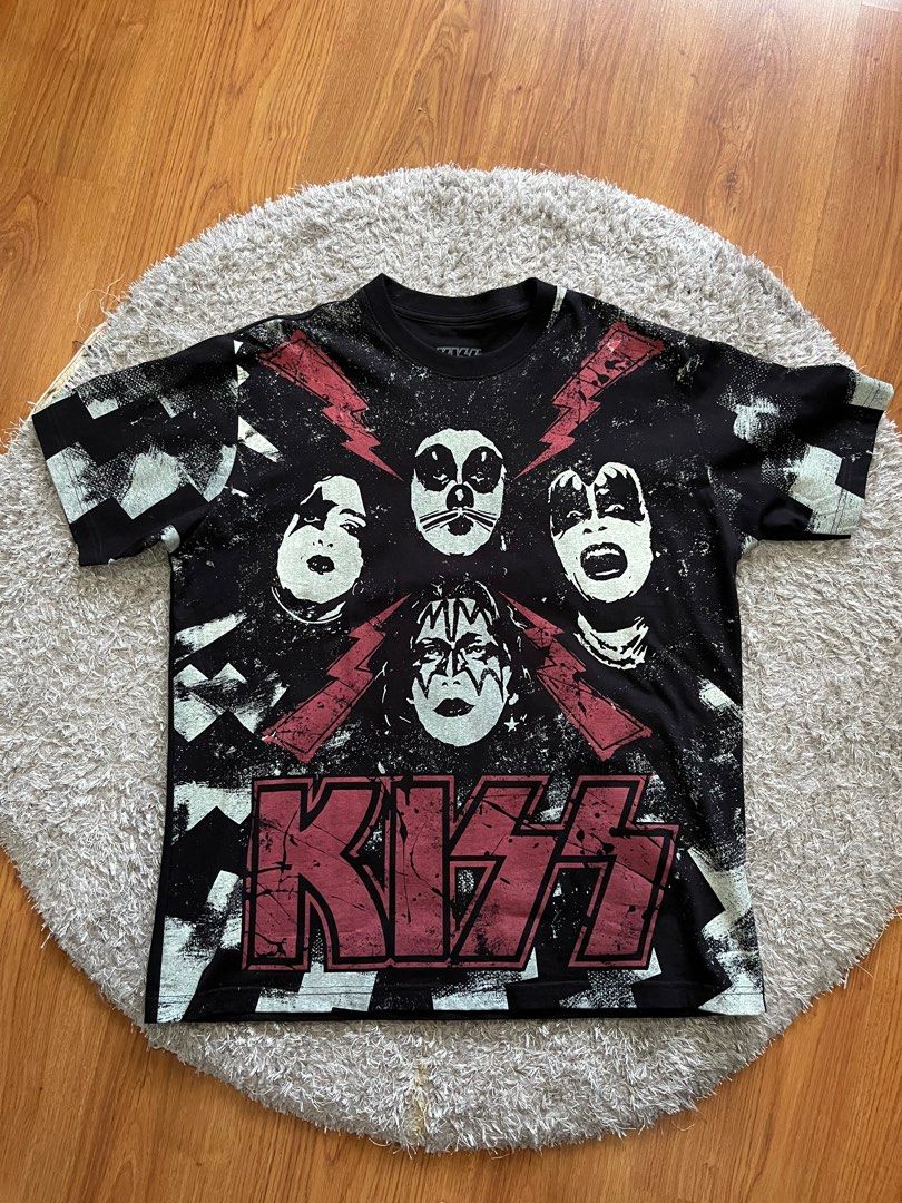 KISS Band Official Merchandise Tee, Men's Fashion, Tops & Sets, Tshirts ...