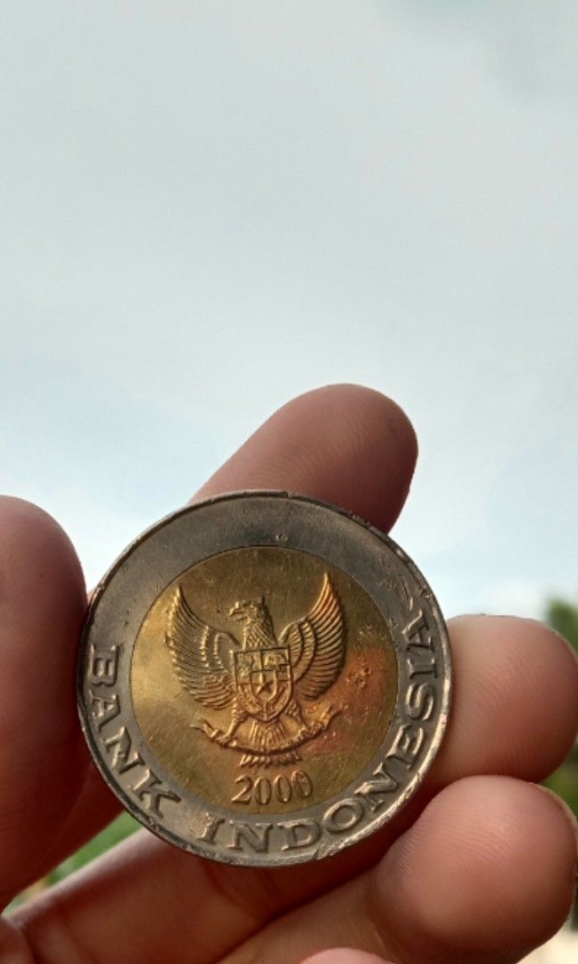 KOIN JADUL/Koin 1000 RUPIAH KELAPA SAWIT tahun 2000, Antik, Uang Lama ...