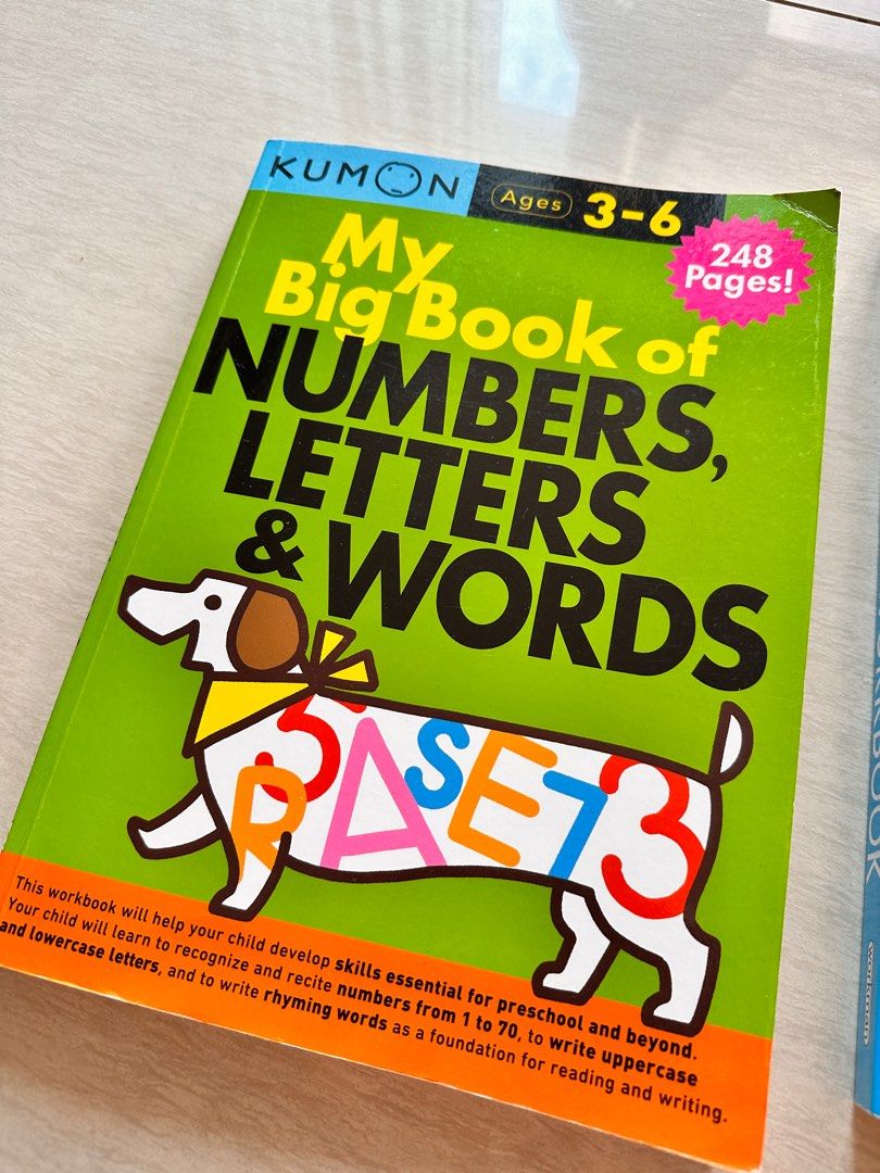 Kumon Brain Quest Workbook Grade 1 and My Big Book of numbers, letters ...