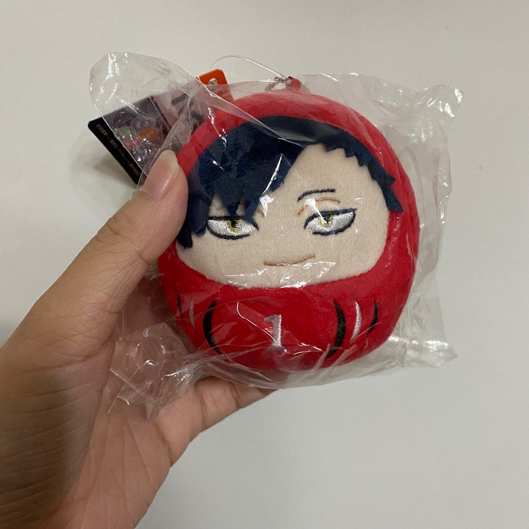 kuroo tetsurou daruma plush plushie (haikyuu nekoma), Hobbies & Toys ...