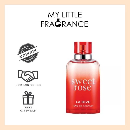 La Rive Sweet Rose EDP (90ml) Eau de Parfum for Women [100% Authentic ...
