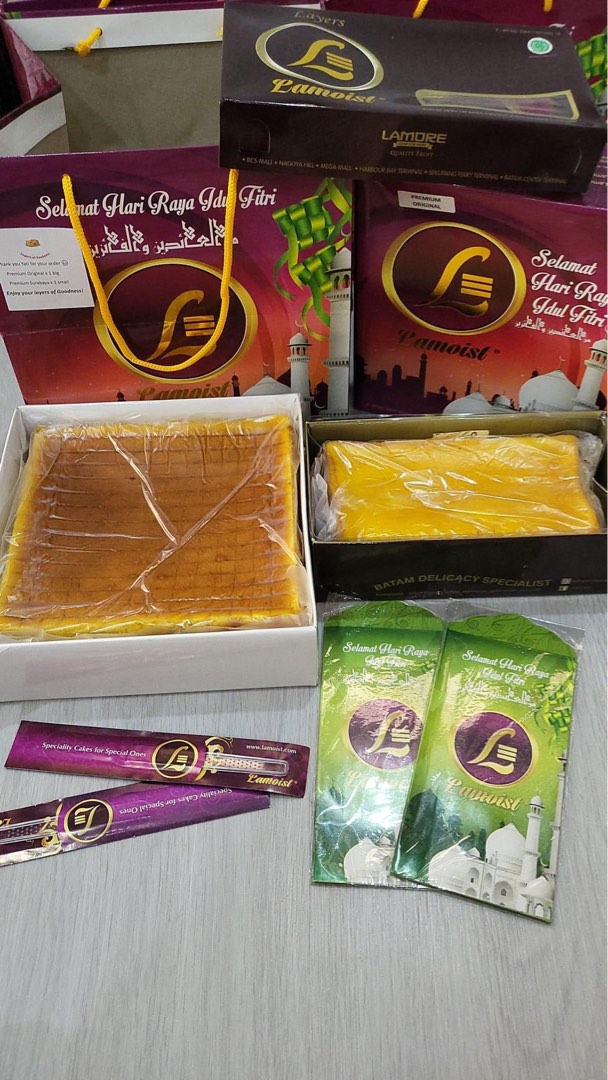 Lamoist Layers Kek Lapis From Batam Indonesia, Food & Drinks, Homemade ...