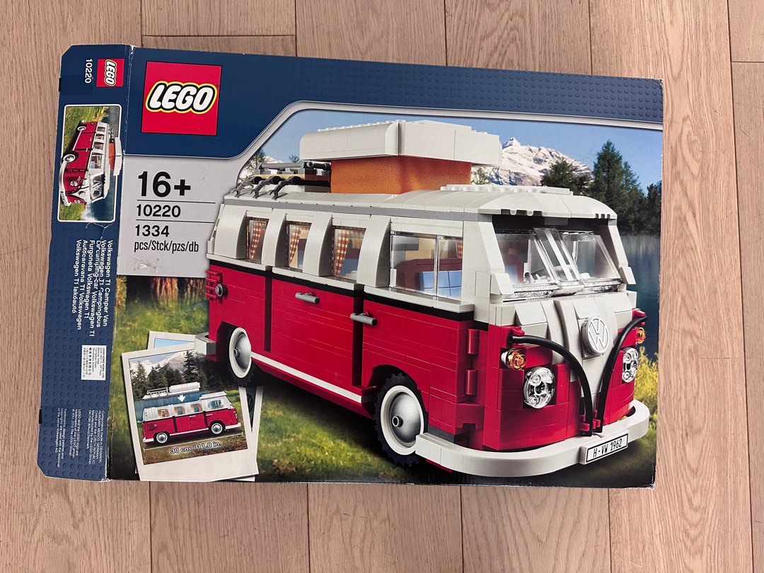 Lego 10220 Volkswagen Camper Van, 興趣及遊戲, 玩具 & 遊戲類 - Carousell