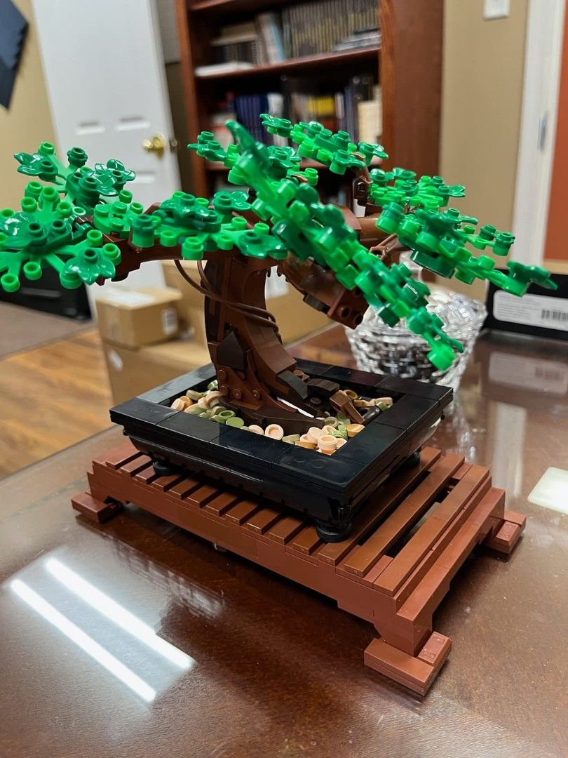 LEGO Bonsai Tree Building Kit, Hobbies & Toys, Toys & Games on Carousell