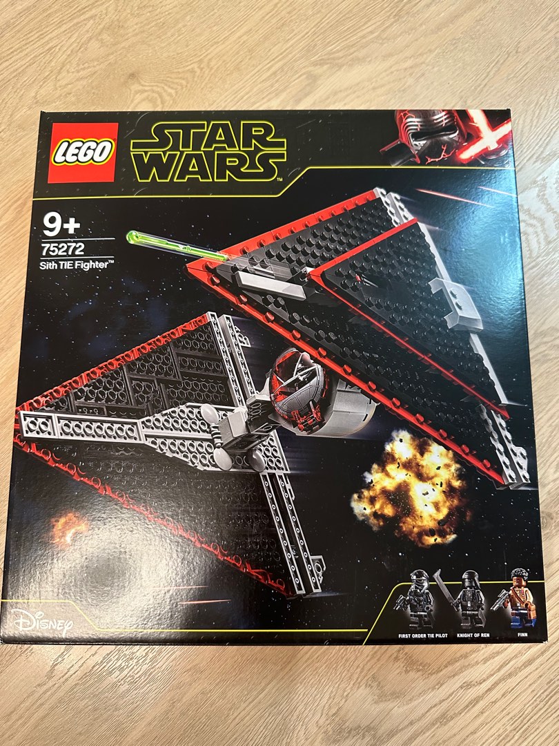 Lego Starwars Sith Tie Fighter 75272, 興趣及遊戲, 玩具 & 遊戲類 - Carousell