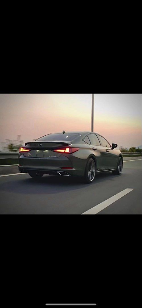 Lexus ES250 Rear Bumper convert to ES350, Car Accessories, Accessories ...