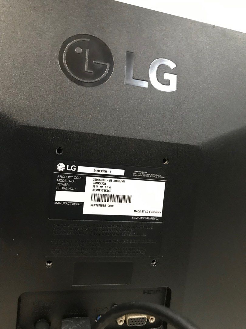 LG 24MK400H 24'' Full HD Monitor, Computers & Tech, Parts & Accessories ...