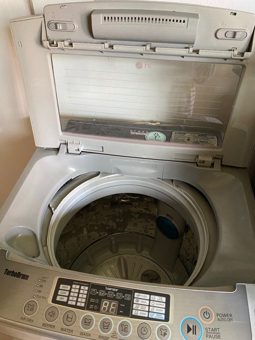 LG Fuzzy 8.0kg, TV & Home Appliances, Washing Machines and Dryers on ...