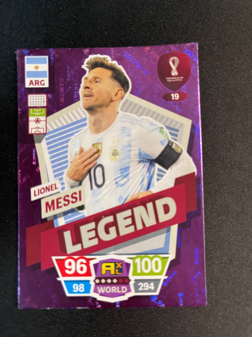 Lionel Messi Panini Legend Card, Hobbies & Toys, Memorabilia ...