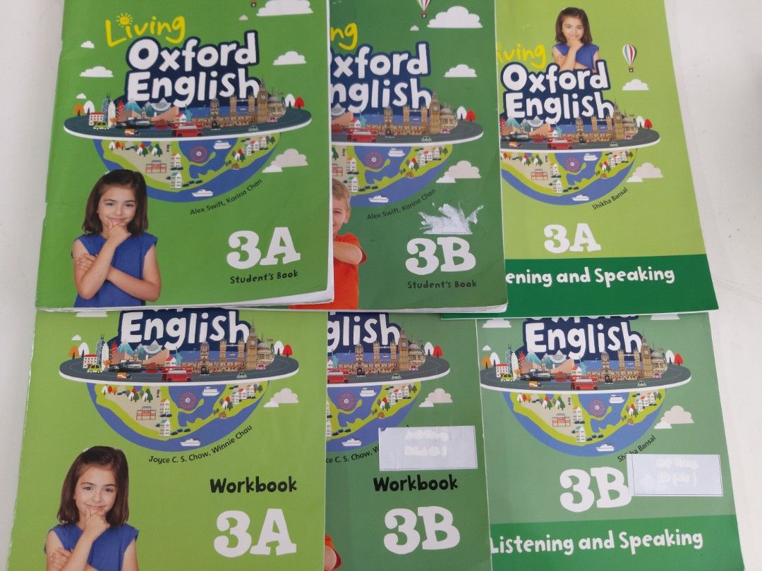 Living Oxford English 3AB textbook, WB,listening, self-learning, 興趣及遊戲 ...