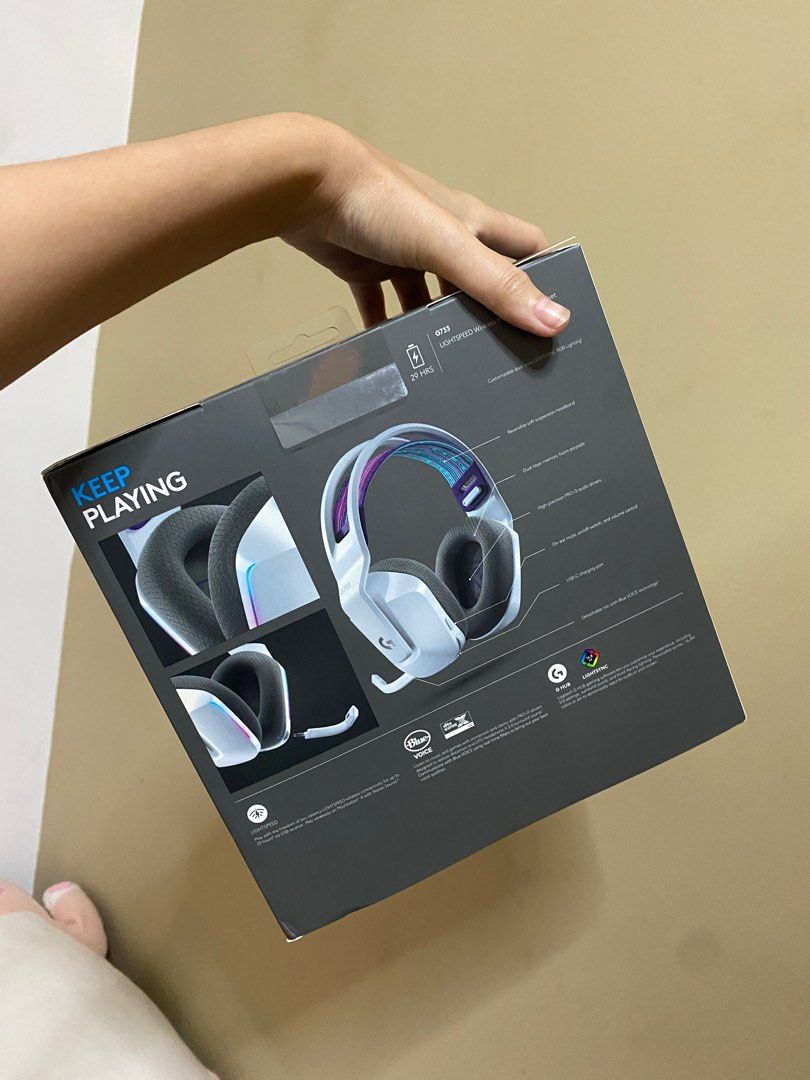 Logitech G733 Wireless Gaming Headphone Audio Headphones Headsets On Carousell