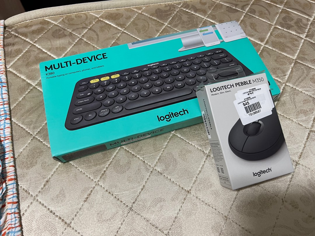 Logitech mouse and keyboard, Computers & Tech, Parts & Accessories ...