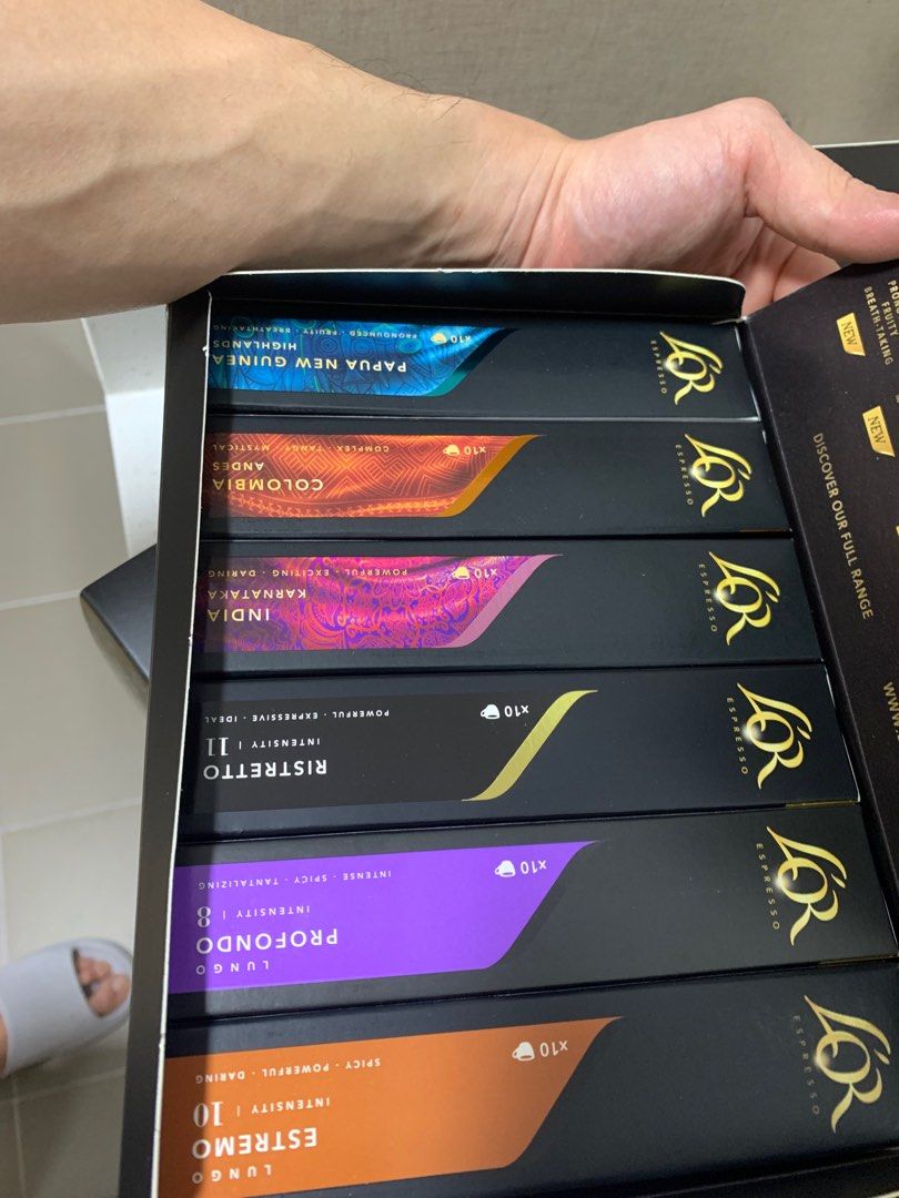 LOR Nespresso with 240 capsules, TV & Home Appliances, Kitchen ...
