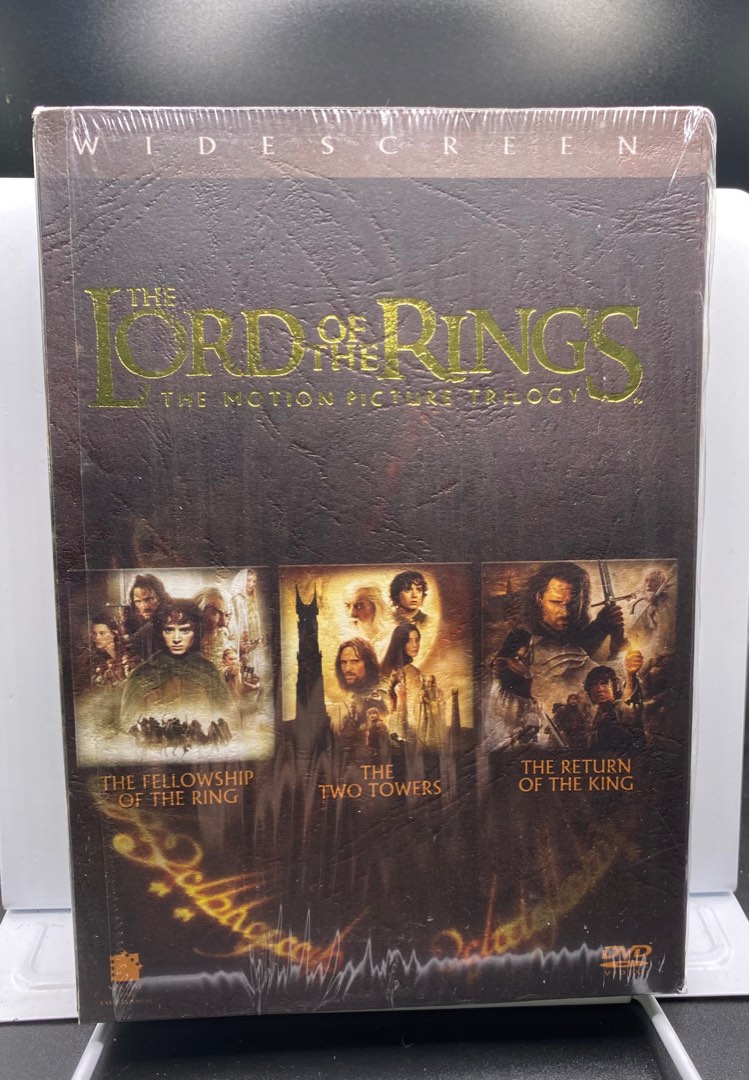 Lord Of The Rings: The Motion Picture Trilogy DVDs - 6-Disc set - pre ...