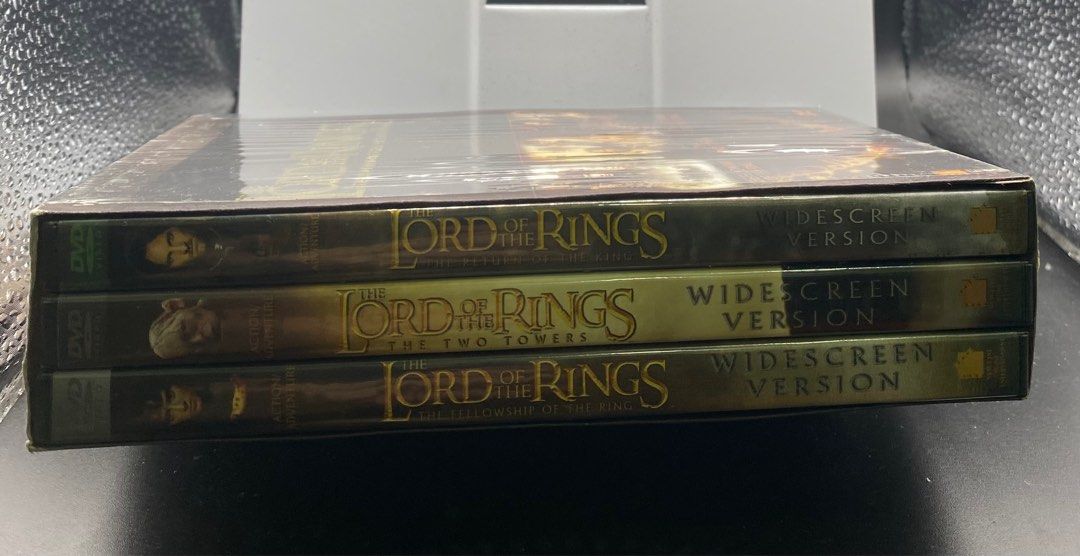Lord Of The Rings: The Motion Picture Trilogy DVDs - 6-Disc set - pre ...