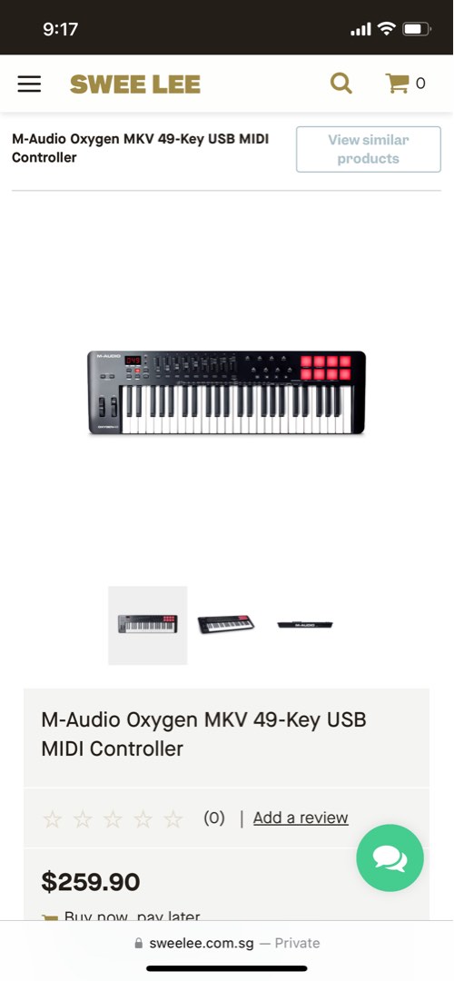 M audio oxygen 49 keyboard, Hobbies & Toys, Music & Media, Musical ...