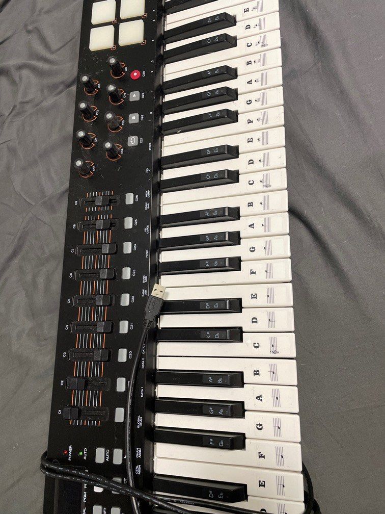 M audio oxygen 49 keyboard, Hobbies & Toys, Music & Media, Musical ...