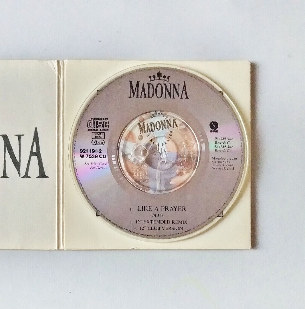Madonna_Like A Prayer CD Mini Single (without the original plastic WEA ...