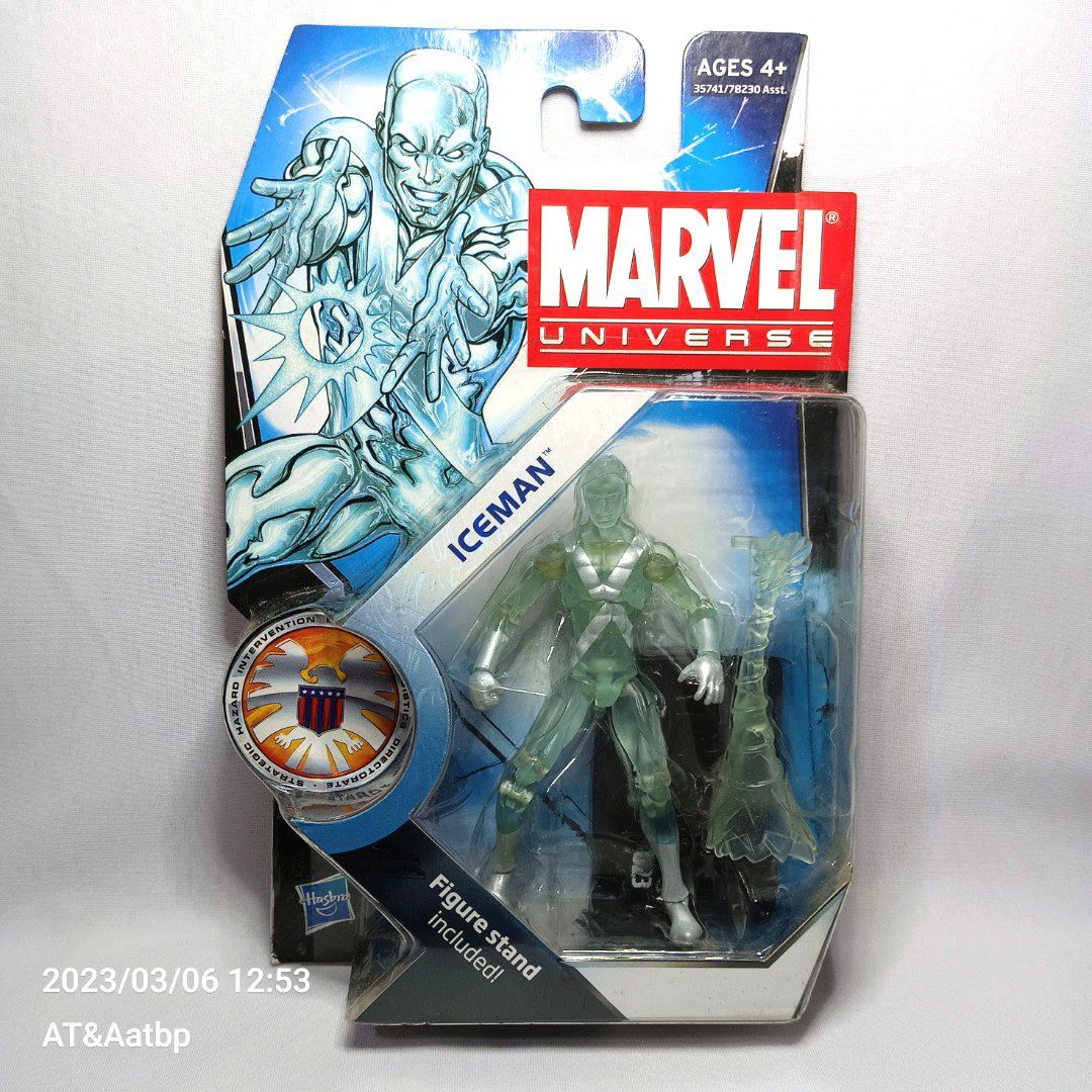 Marvel Universe 3.75" scale ICEMAN action figure, Hobbies & Toys, Toys ...