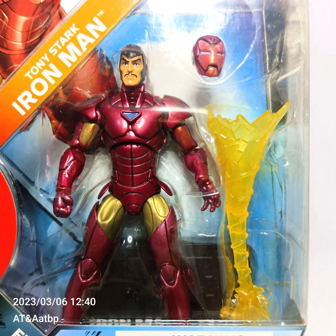 Marvel Universe 3.75" scale TONY STARK IRON MAN action figure, Hobbies ...