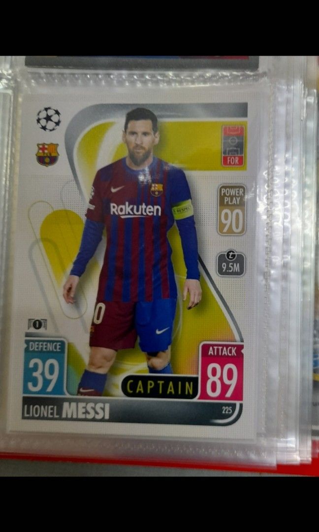 Match Attax: Messi, Hobbies & Toys, Collectibles & Memorabilia, Vintage ...