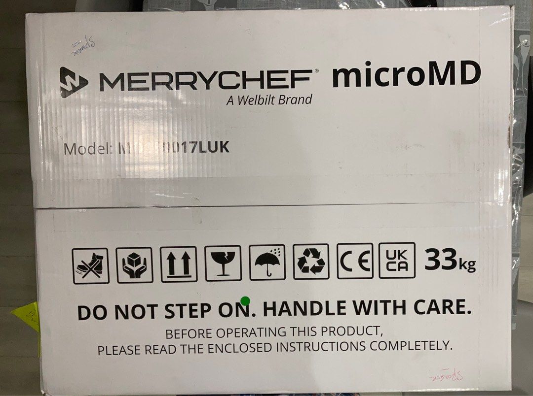 Microwave oven merrychef microMd MD180017LUK, TV & Home Appliances ...