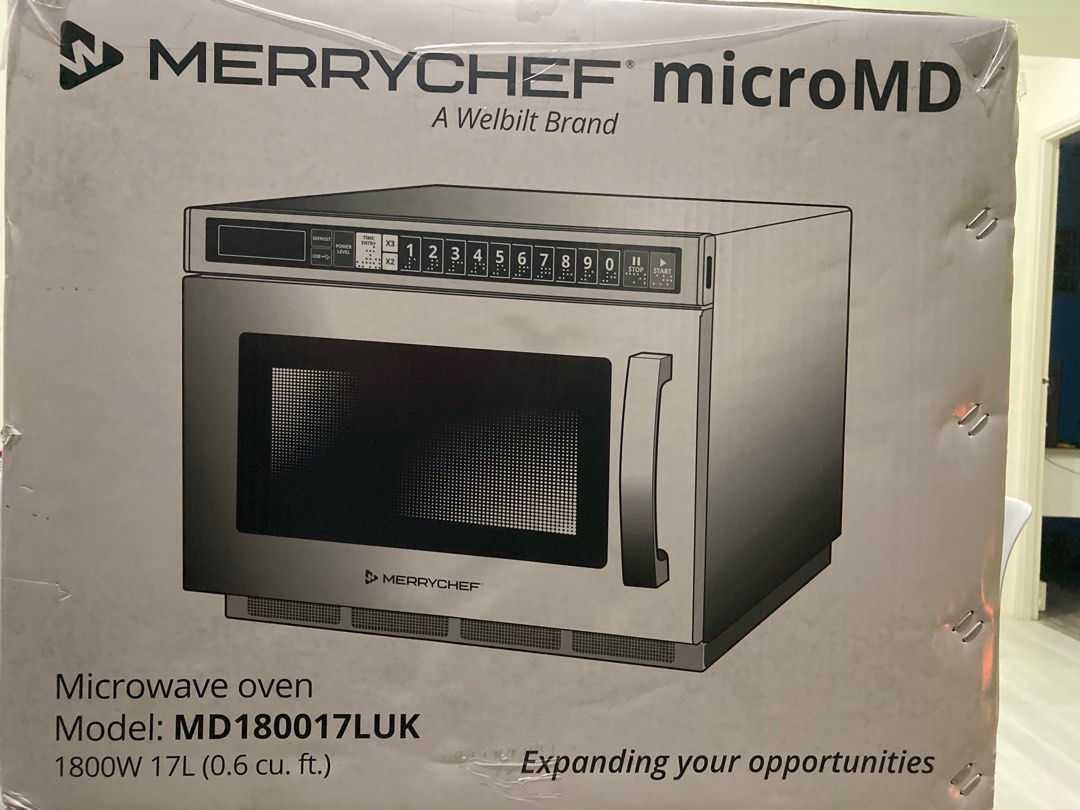 Microwave oven merrychef microMd MD180017LUK, TV & Home Appliances ...