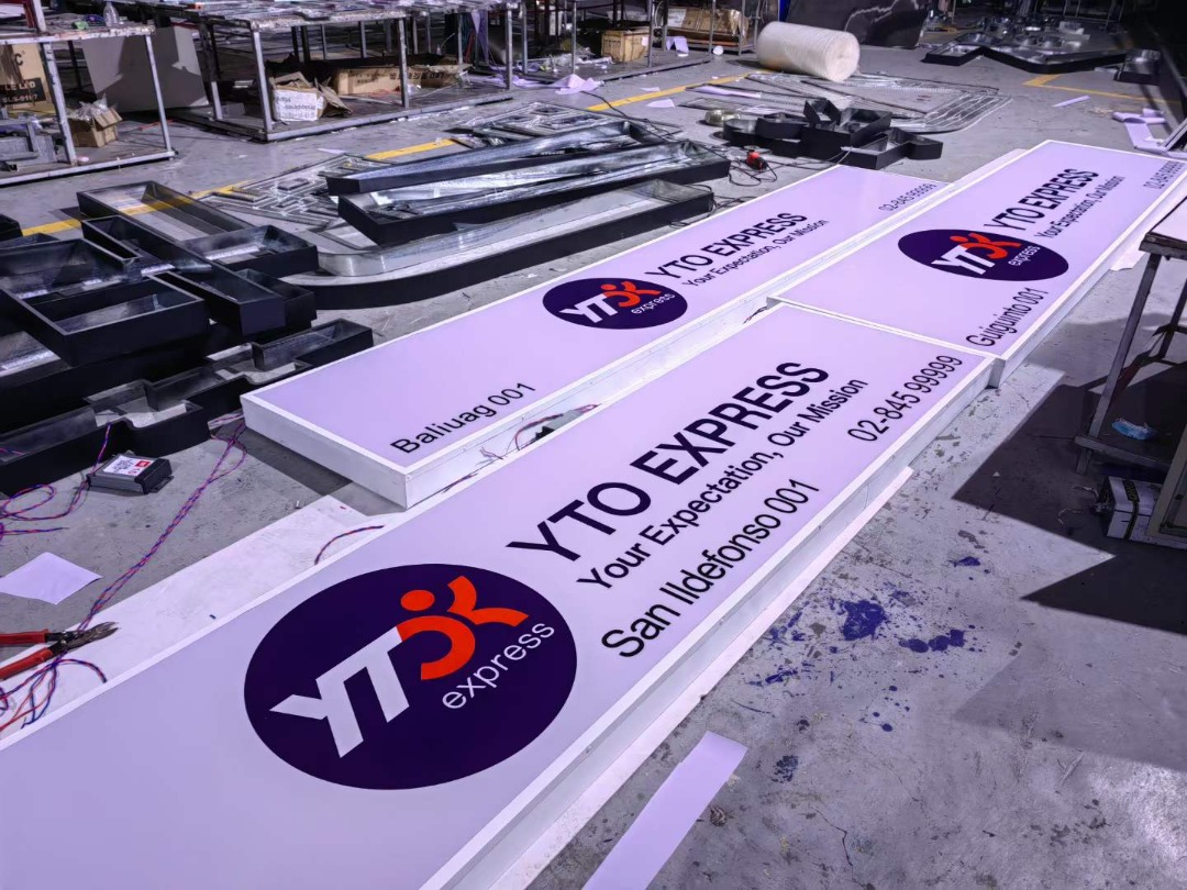 METAL SIGNAGE/ Build up painted G.I / Build up stainless/ lighted and ...