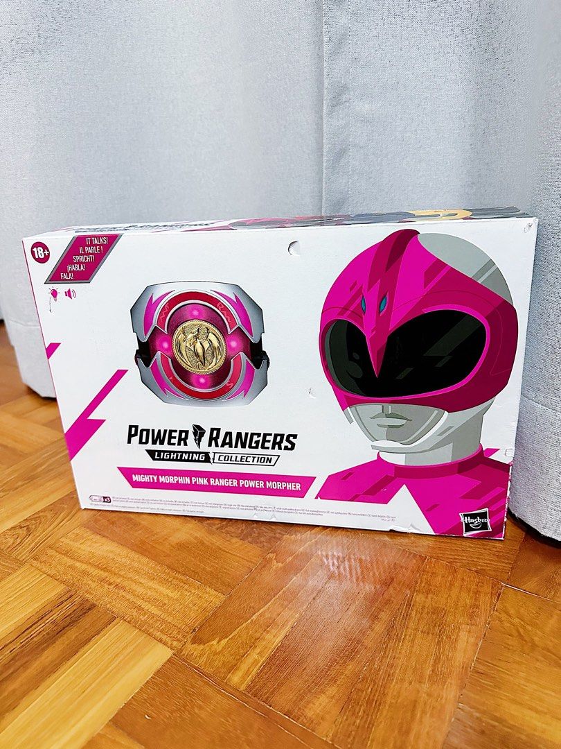 Mighty Morphin Power Rangers Pink Ranger Morpher Lightning Collection ...