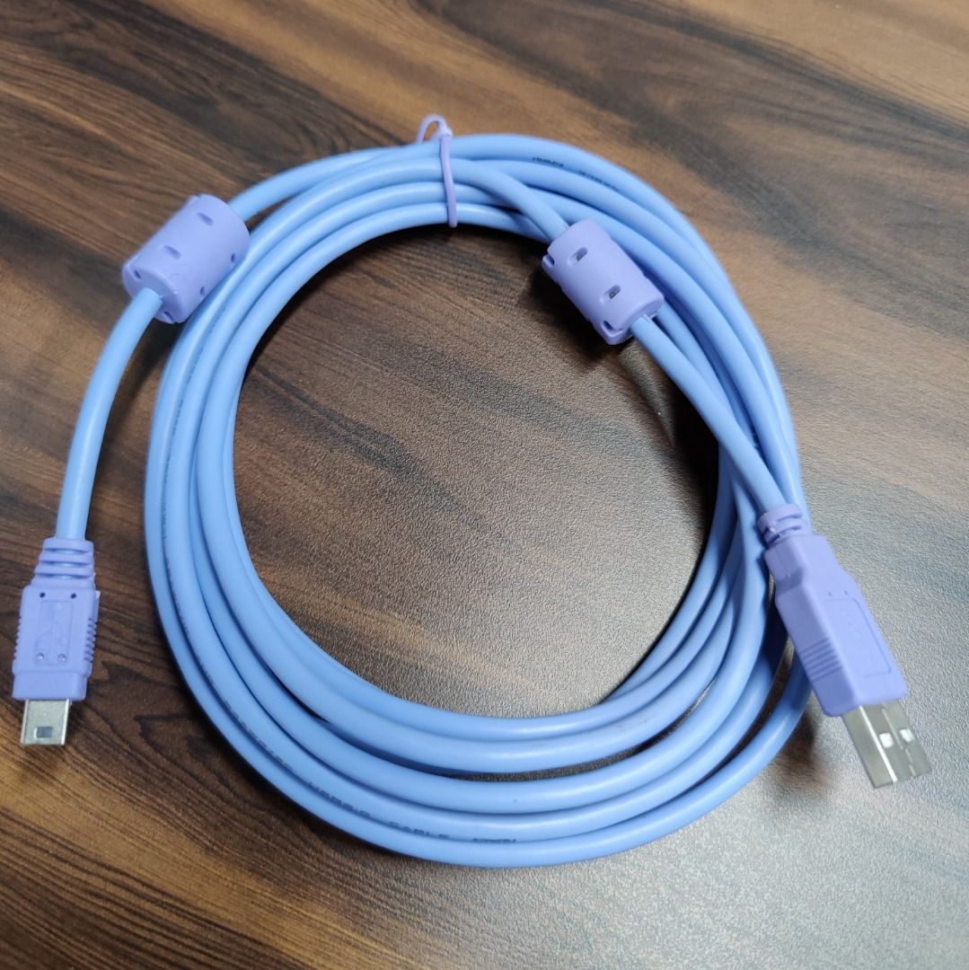 Mini USB to USB Type A cord Cable 3.0 meters for Tablets, Controllers ...