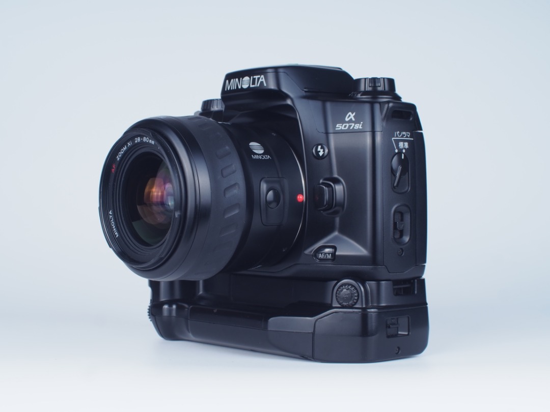 Minolta Alpha a507si SLR Camera, Photography, Cameras on Carousell